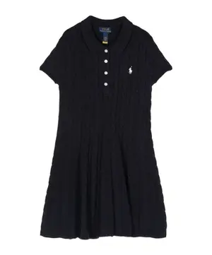 Ralph Lauren Cable Knit Polo Dress