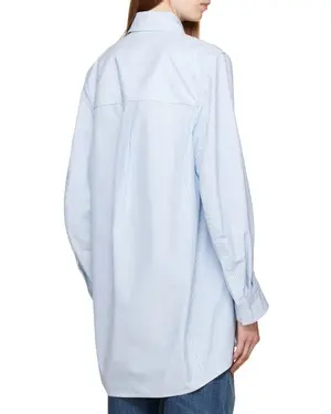 Bottega Veneta Striped Oversized Button-up Shirt