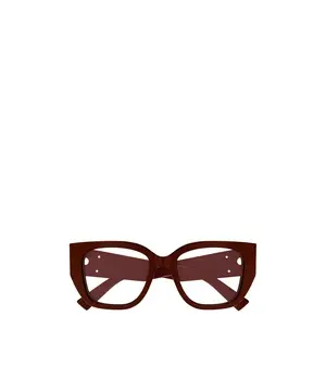 Gucci Butterfly Frame Glasses - Brown