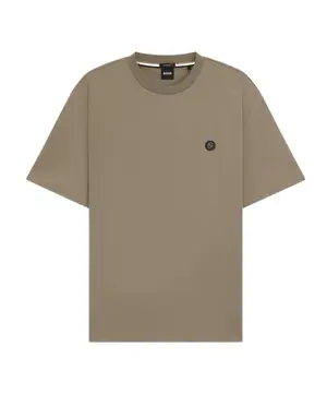 Hugo Boss Logo-patch Cotton T-shirt