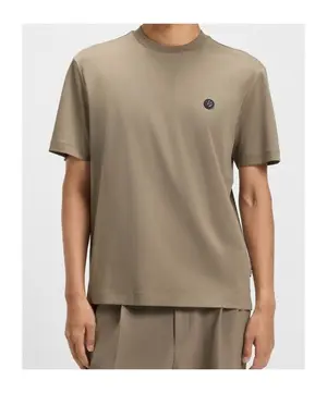Hugo Boss Logo-patch Cotton T-shirt