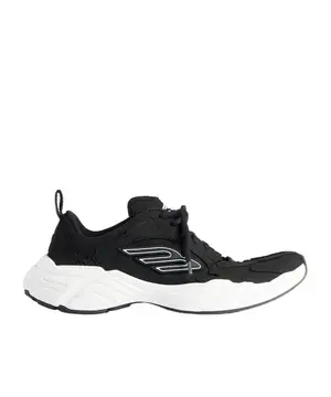 Balenciaga Monday" Sneakers - Black/white