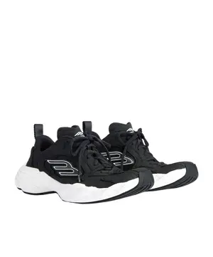 Balenciaga Monday" Sneakers - Black/white