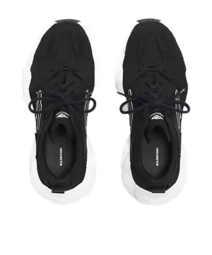 Balenciaga Monday" Sneakers - Black/white