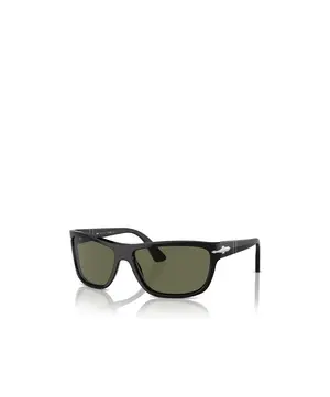 Persol Geometric Sunglasses - Black