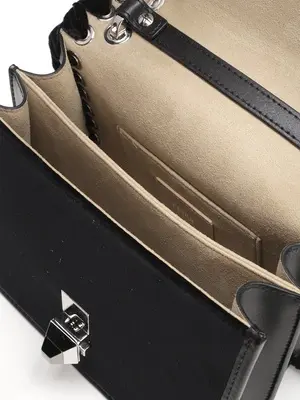 Fendi Kan I Logo Embellished Shoulder Bag