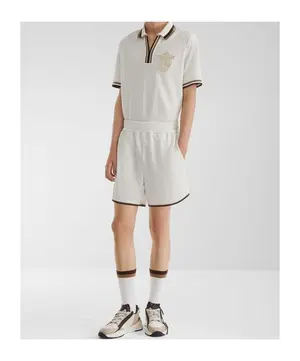 Fendi Ff Jacquard Elasticated Waistband Shorts