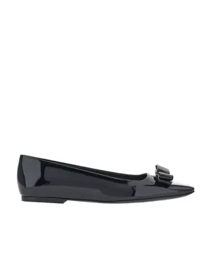 Ferragamo Logo Flats For Women