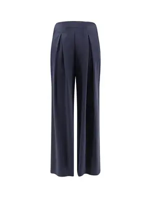 Max Mara Pleated Palazzo Pants