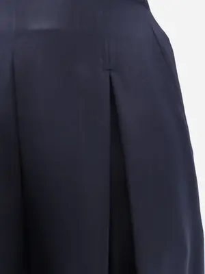 Max Mara Pleated Palazzo Pants
