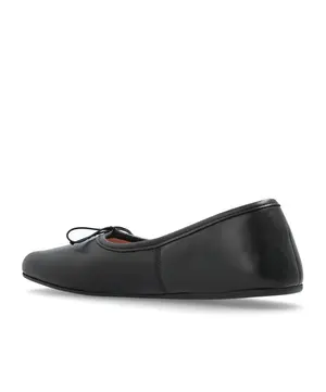 VIVIENNE WESTWOOD Brigitte Orb-plaque Ballerina Flats - Black