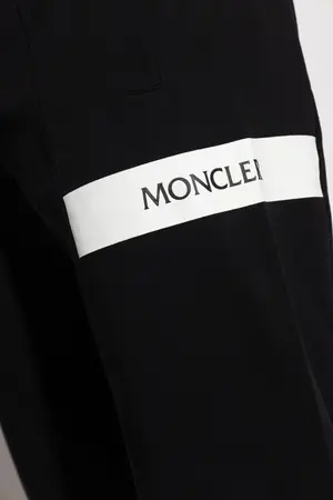 Moncler Logo Printed Drawstring Trousers