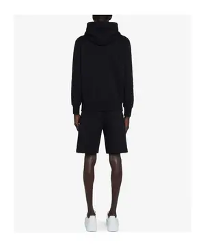 Alexander McQueen Graffiti Logo Sweatshorts - Black