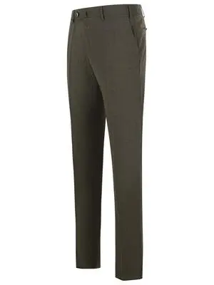 PT TORINO Slim Fit Straight-leg Pants - Black