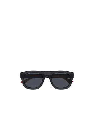 Gucci Rectangular Sunglasses - Black