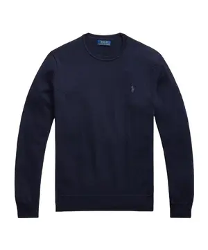 Polo Ralph Lauren Polo Ralph Lauren Crewneck Jumper With Logo Embroidery Navy