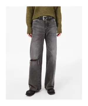 Our Legacy Treble Cut Distressed Jeans - Black