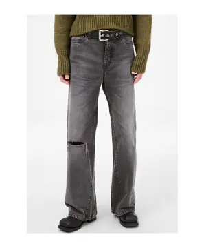 Our Legacy Treble Cut Distressed Jeans - Black