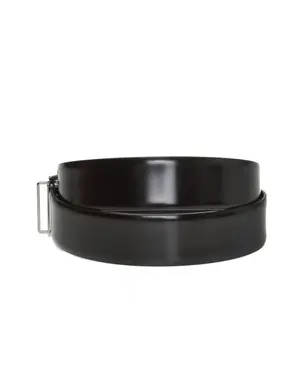 Dolce & Gabbana Polished Classic Belt - Black