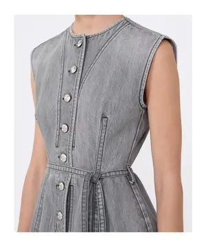 Sportmax Belted Sleeveless Top