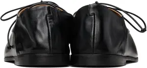 Marsèll Pleated Calfskin Lace-up Derby Shoes