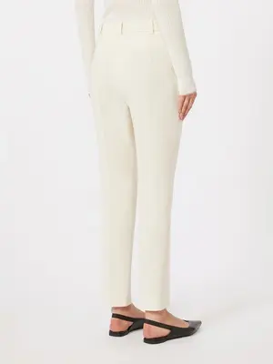 Max Mara Tailored Straight-leg Trousers - Beige