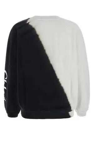Chloé Tie-dye Logo Cotton Sweatshirt