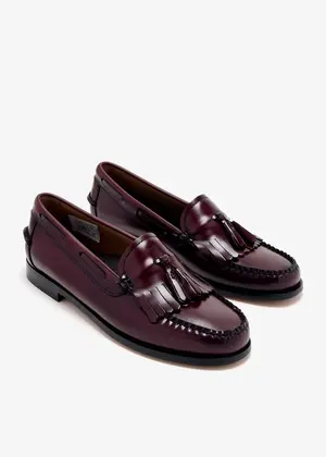 G.H. BASS  CO G.h. Bass & Co. Weejuns Esther Kiltie Flat Loafers