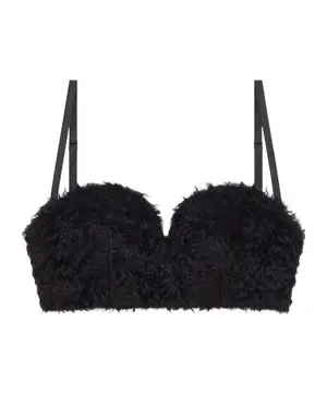 Givenchy Furry Cropped Top