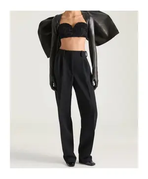 Givenchy Furry Cropped Top