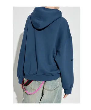 Balenciaga Vip Distressed Full Zip Hoodie