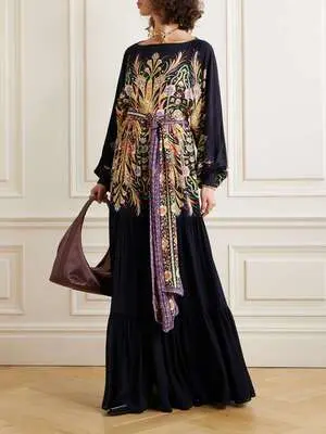 Etro Abstract-print Maxi Dress