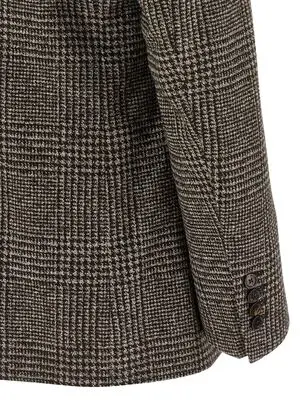 Dolce & Gabbana Dolce Gabbana Checked Single-breasted Blazer