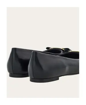FERRAGAMO Vara Bow Ballet Flats - Black