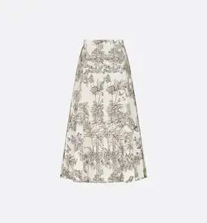 Dior Dioriviera Mid-length Flared Skirt