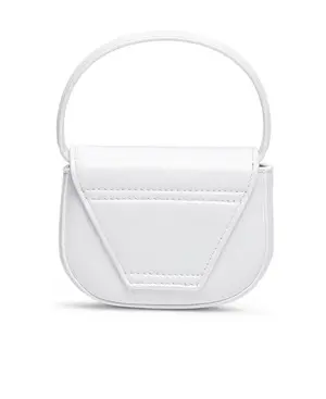 DIESEL® 1dr Logo Detailed Xs Shoulder Bag - White