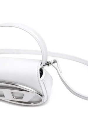 DIESEL® 1dr Logo Detailed Xs Shoulder Bag - White