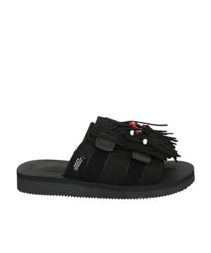 Suicoke Logo Tassel Detail Flip Flops