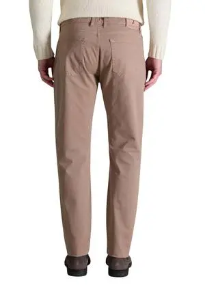 JECKERSON Casual Belt-loop Trousers - Brown
