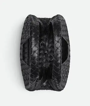 Bottega Veneta Campana Shoulder Bag - Black