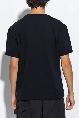 J.W.ANDERSON Jw Anderson Logo Embroidered Short-sleeved T-shirt - Black