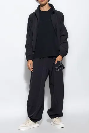 J.W.ANDERSON Jw Anderson Logo Embroidered Short-sleeved T-shirt - Black