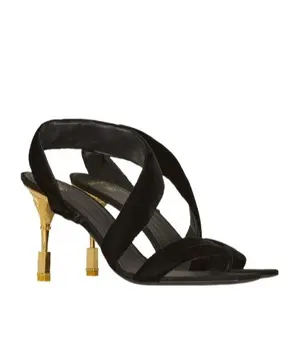 Balmain Open-toed High-heeled Sandals