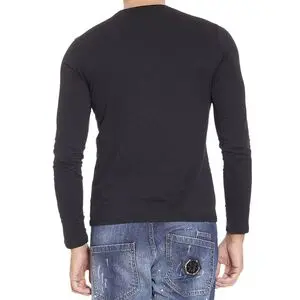 Emporio Armani Long-sleeved Printed T-shirt