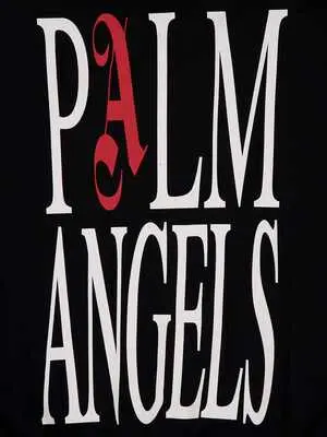 Palm Angels Flames Flag Zip-up Hoodie