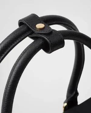 Prada Re-nylon Tote Bag With Enameled Metal Logo