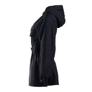 Burberry Embroidered Logo Belted Parka