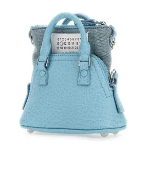 MAISON MARGIELA 5ac Classique Mini Tote Bag - Blue