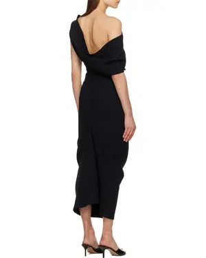Jacquemus Draped One-shoulder Dress