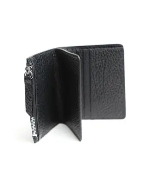MAISON MARGIELA Logo Detailed Zipped Wallet